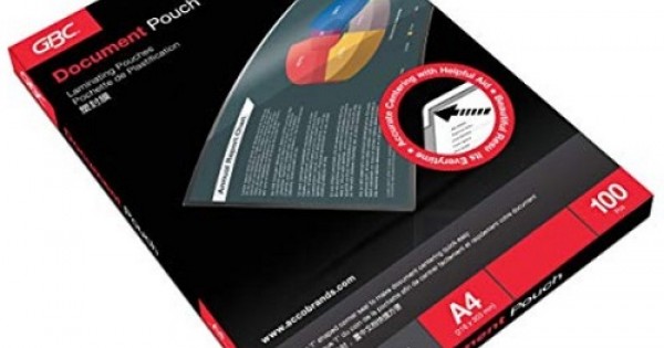 GBC 100MIC Laminating Pouch 100'S A4
