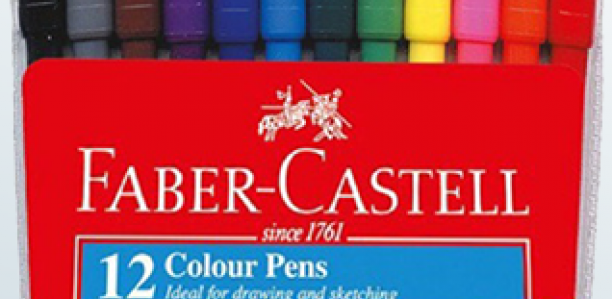 Faber-Castell Water Colour Magic Pen 12 Colours Set