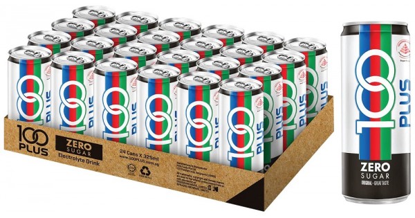 100PLUS Zero Can Drink 24'S 325ml