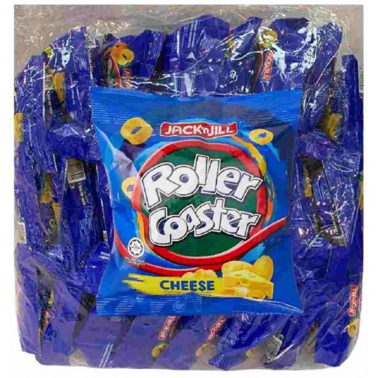 ( Jack 'n Jill Roller Coaster Potato Rings - Cheese 18g 50'S