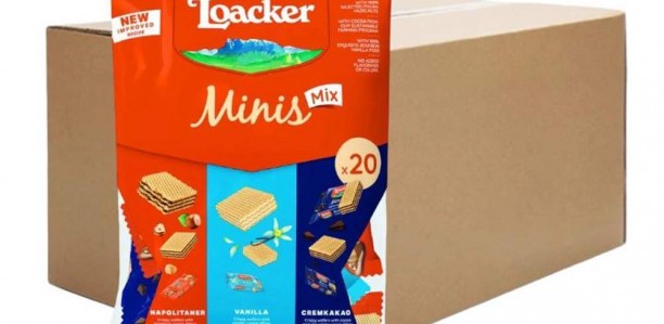 Loacker Classic Mini Wafers Mix (6 Packets) 200g