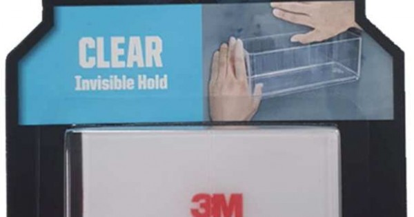 3M Scotch Clear Permanent Mounting Tape Squares (25.4mm x 25.4mm)
