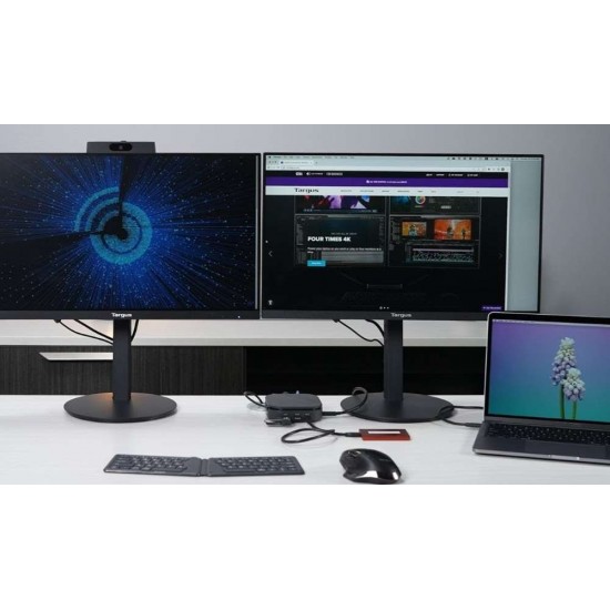 Targus USB-C Universal Dual HD Docking Station with 80W PD Pass-Thru