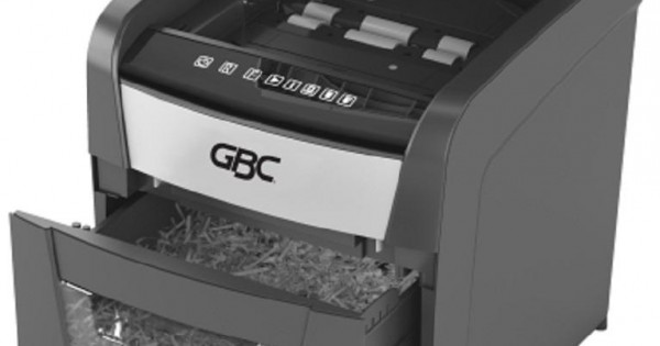 GBC Autofeed Shredder Auto+50X Cross Cut 50 Sheets
