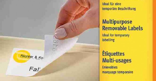 Avery Removable Multipurpose Label 2000'S (35.6 x 16.9mm)