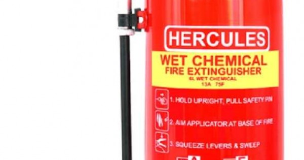 Hercules Wet Chemical 6L Fire Extinguisher