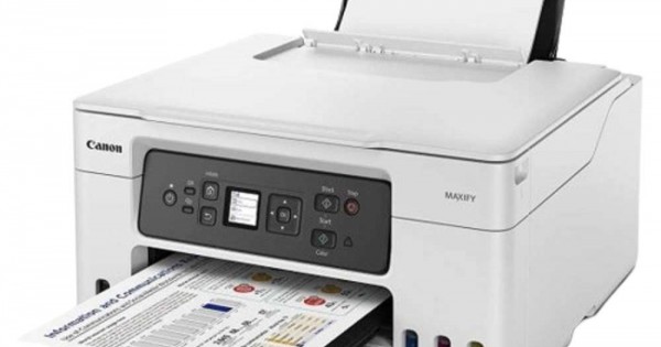Canon 3-in-1 Colour Multi-Function Ink Tank Printer MAXIFY-GX3070
