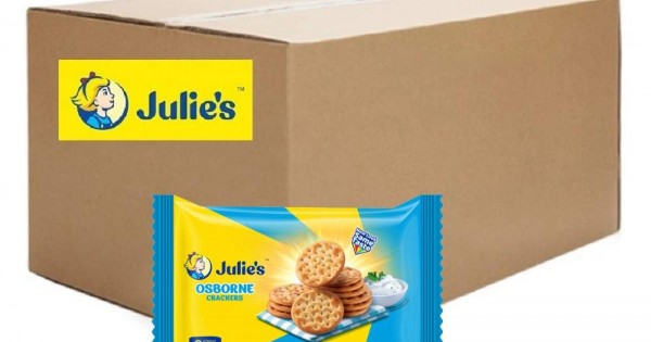 Julie's Osborne Crackers (24 Packet) 135g