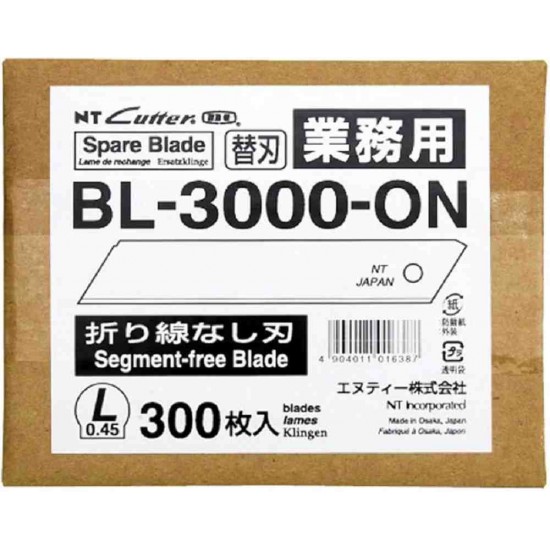 NT Cutter BL-3000-ON Spare Blade (300 Blades)
