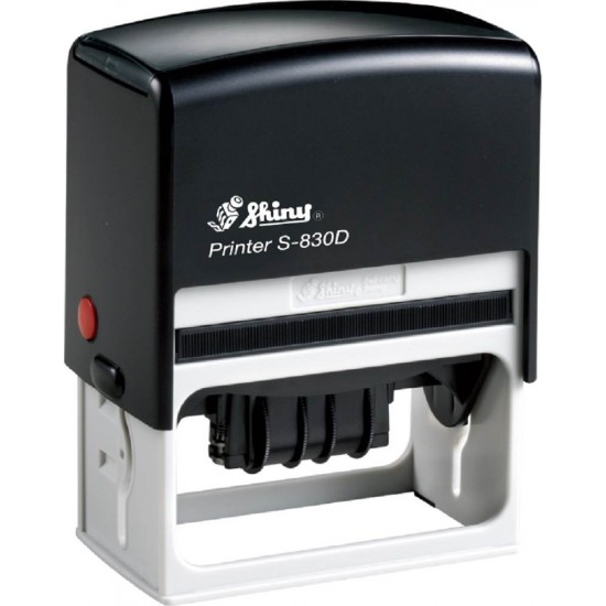 Shiny S-830D Custom-Made Self-Inking Stamp (75 x 38mm)