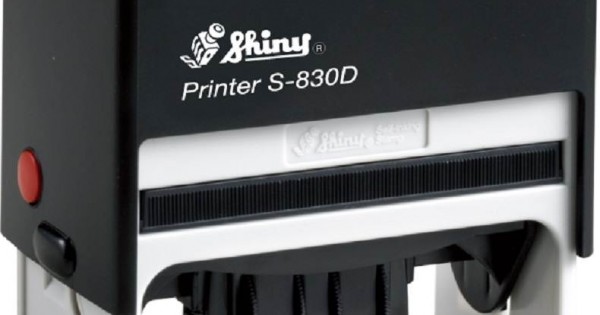 Shiny S-830D Custom-Made Self-Inking Stamp (75 x 38mm)