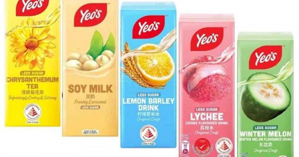 Yeo's Packet Drink (24 Packets) 250ml