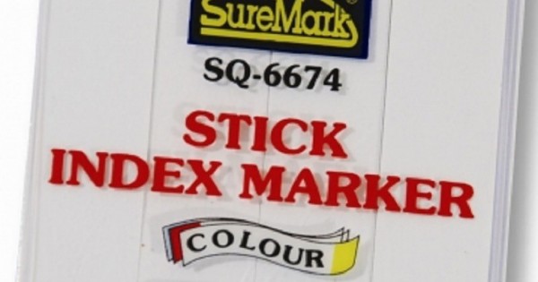 SureMark Stick Index Marker SQ-6674 (14 x 75mm)