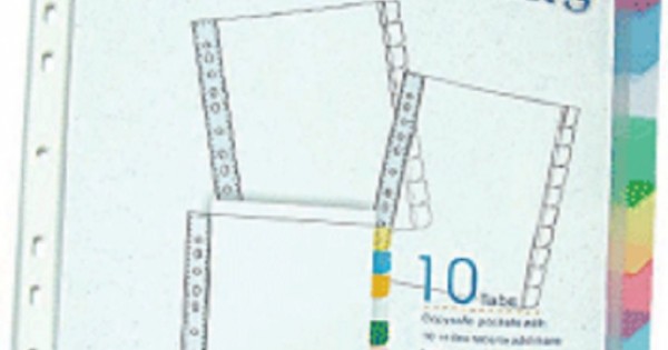 Bindermax Pocket Divider (10 Tabs) A4