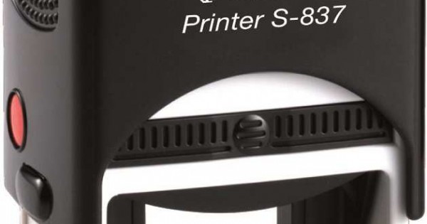 Shiny S-837D Custom-Made Self-Inking Stamp (50 x 40mm)