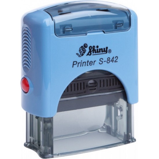 Shiny S-842 Custom-Made Self-Inking Stamp (38 x 14mm)
