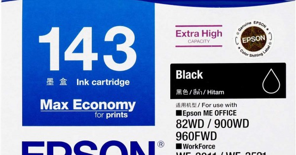 Epson Ink Cartridge (143) Black