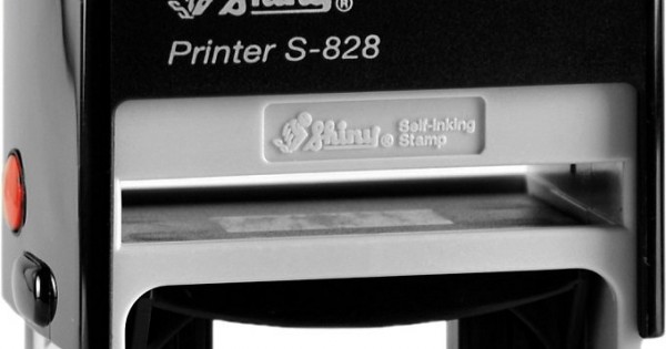 Shiny S-828 Custom-Made Self-Inking Stamp (56 x 33mm)