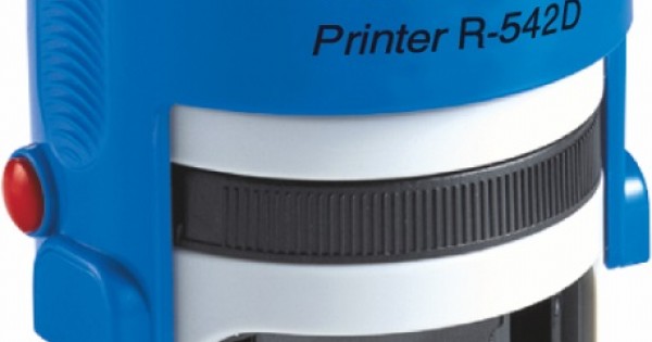 Shiny R-542D Custom-Made Self-Inking Stamp 42mm
