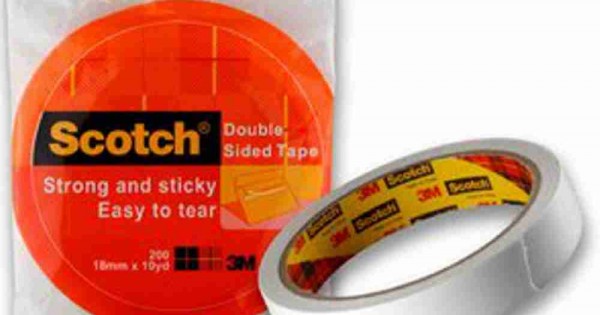 3M Scotch Double-Sided Tissue Tape 200/1810 (18mm x 10YD)
