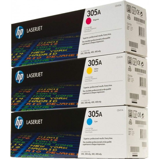HP Toner Cartridge (305A) Colour