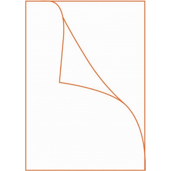 HnO PVC L-Shape Folder 25'S FS/F4 Clear