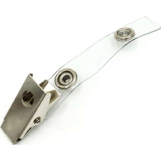 Name Badge Clip 10'S Metal