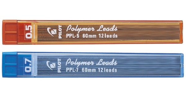 Pilot Polymer Pencil Lead 12'S 2B (0.5mm, 0.7mm)